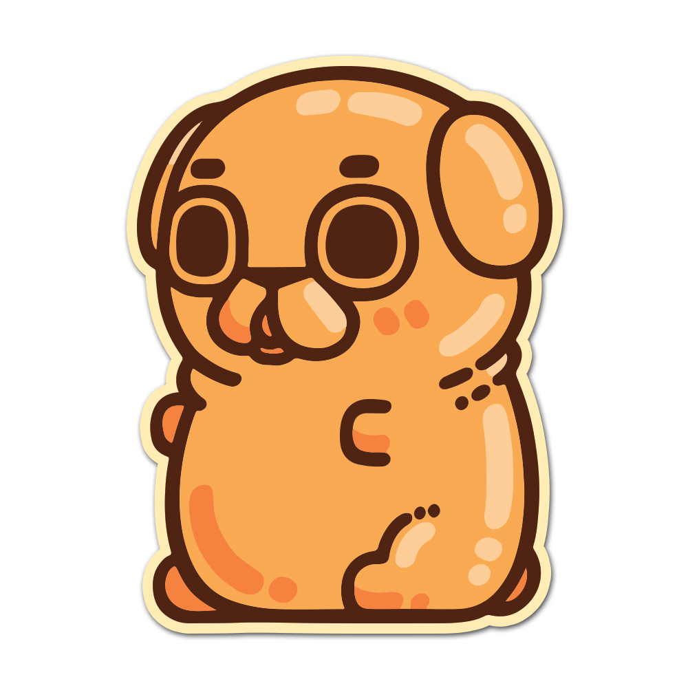 [PugliePug] Gummy Candy Puglie Sticker